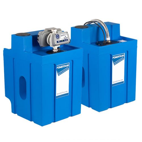 Powertank RECTANGULAR - Variable Speed - 300 or 500ltr - Pump Express